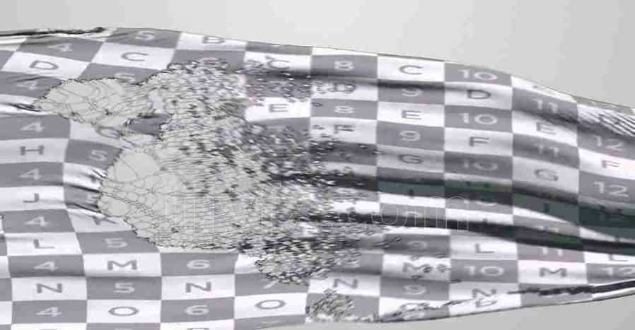 Houdini17写实布料撕裂效果HIP工程Grain Based Cloth Tearing - B站/公众号:特效向