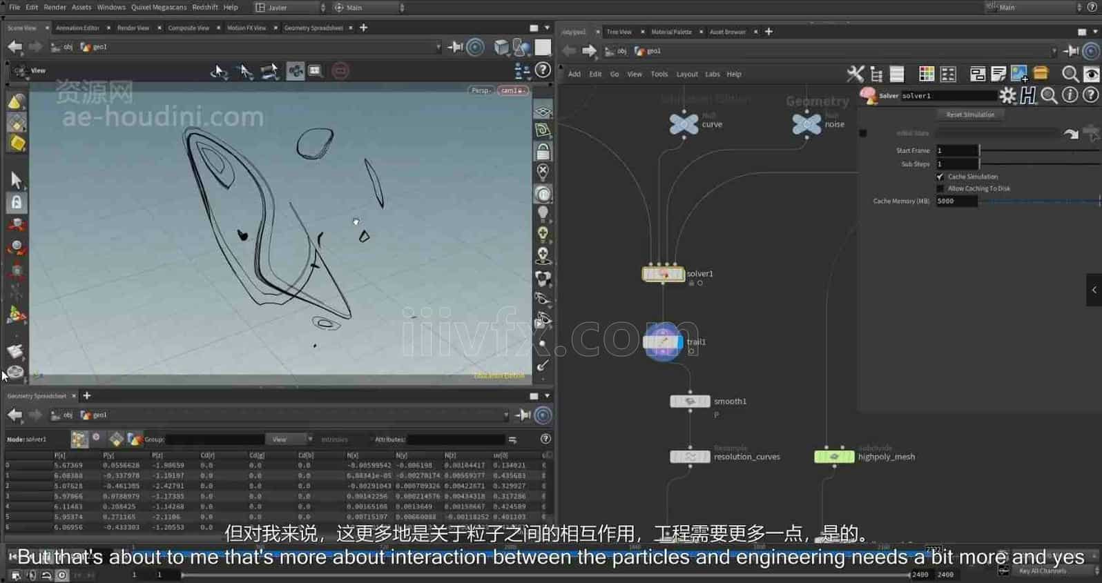 Houdini程序化PROCEDURAL SKINS皮肤纹理布料设计网络研讨会 - B站/公众号:特效向