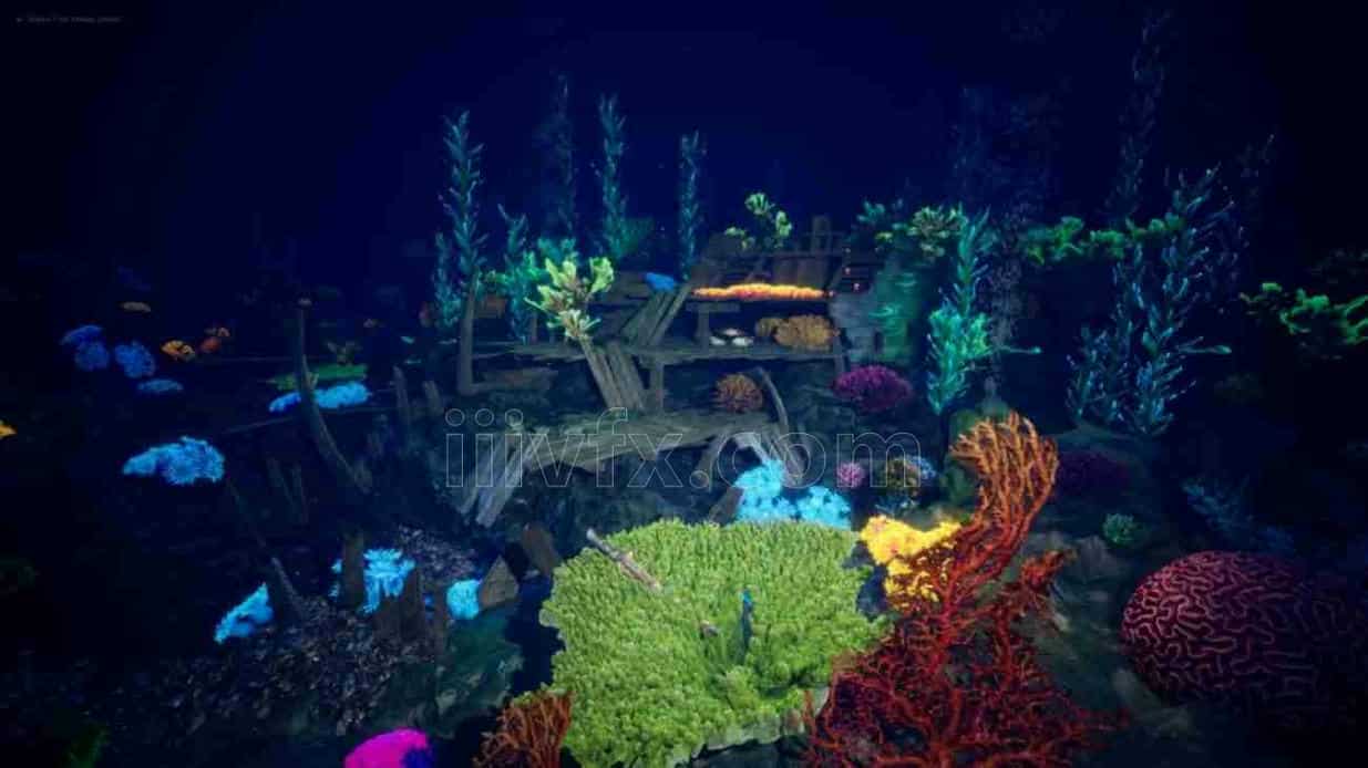 UE5 海洋珊瑚礁环境包-Ocean Environment Pack 2-Coral Reef虚幻搜索 - B站/公众号:特效向