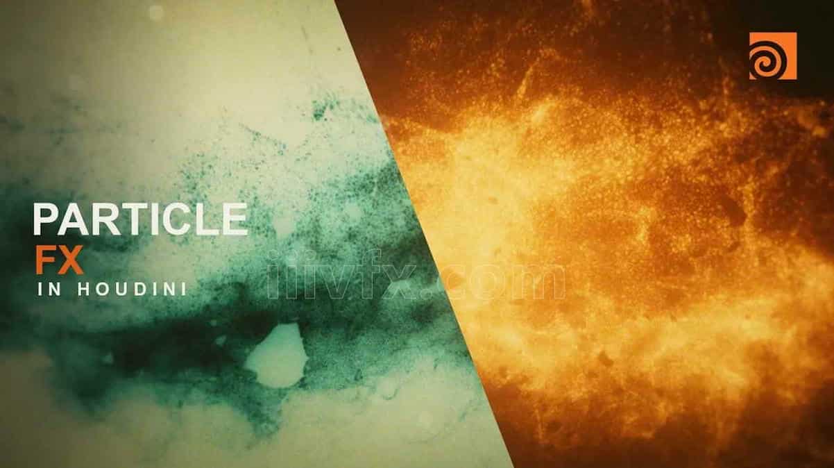 Houdini粒子核心特效教程 Particle FX In Houdini Tutorial | Pro VFX Tutorial-B站/公众号:特效向